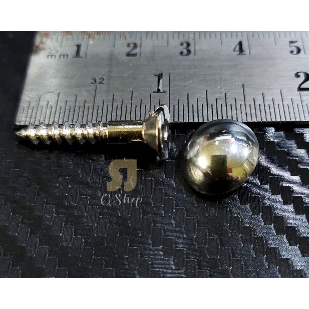 Jual sekrup kaca/nomor rumah akrilik cembung/payung merk sola 8x1 ...