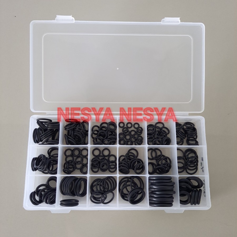 Jual Seal Sil O-Ring O Ring Oring Kit Lengkap / Kotak = 260PCS 260 PCS ...