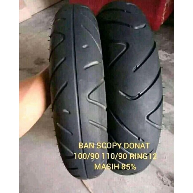 Jual Ban motor scopy donat ring 12 asli copotan bukan ban suntikan ...
