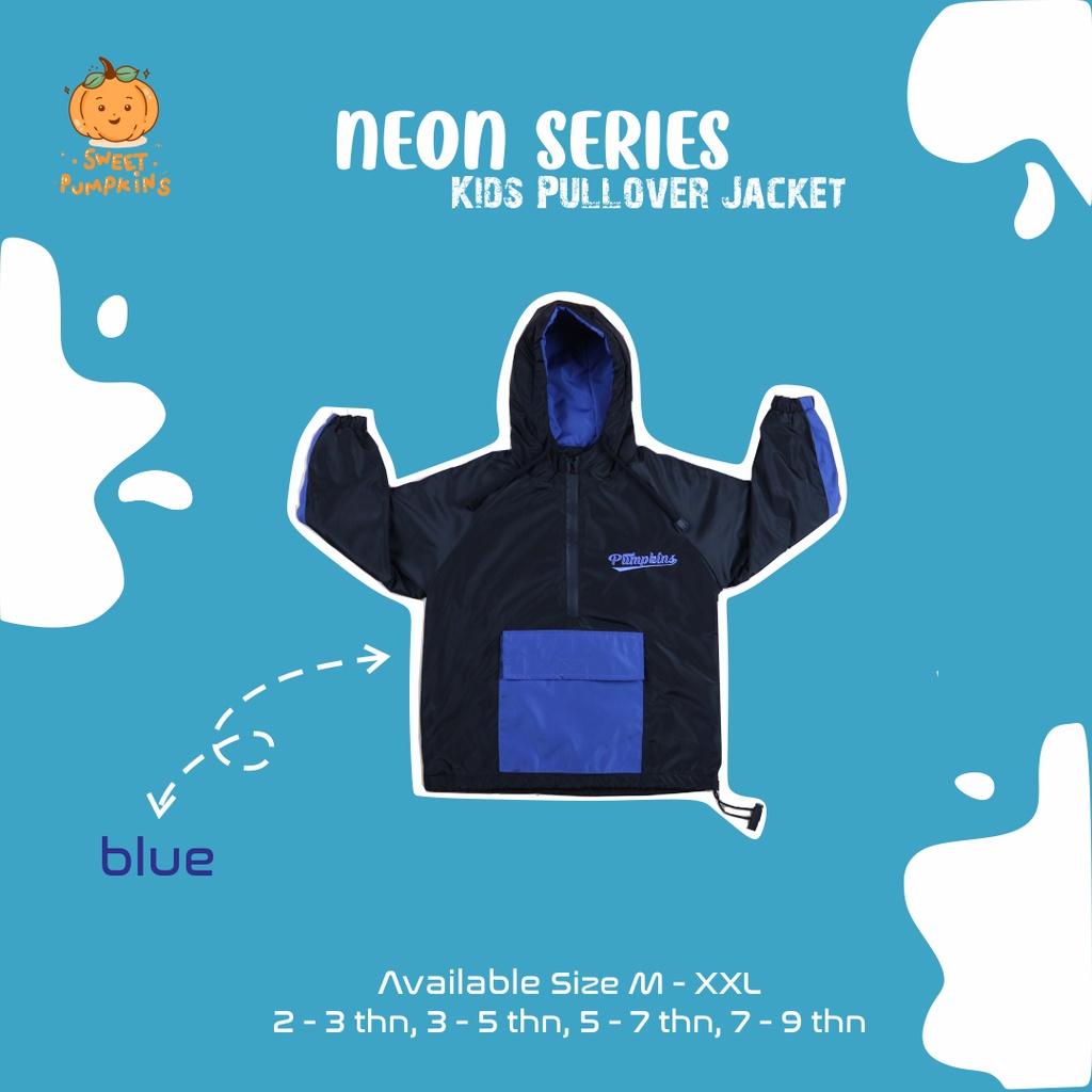 Jual Sweet Pumpkins | Jaket Cagoule Anak Tebal Parasut Anti Air Usia 2 ...