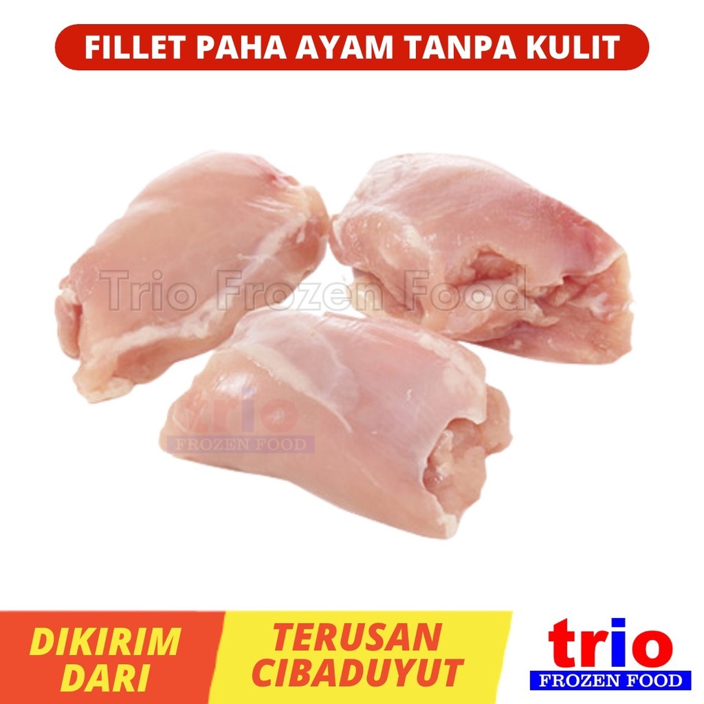 Jual Daging Fillet Paha Ayam 500gr Boneless Tanpa Kulit | Shopee Indonesia