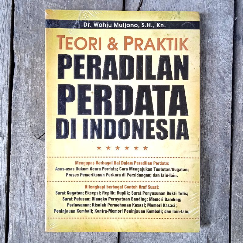 Jual Teori dan Praktik Peradilan Perdata di Indonesia | Shopee Indonesia