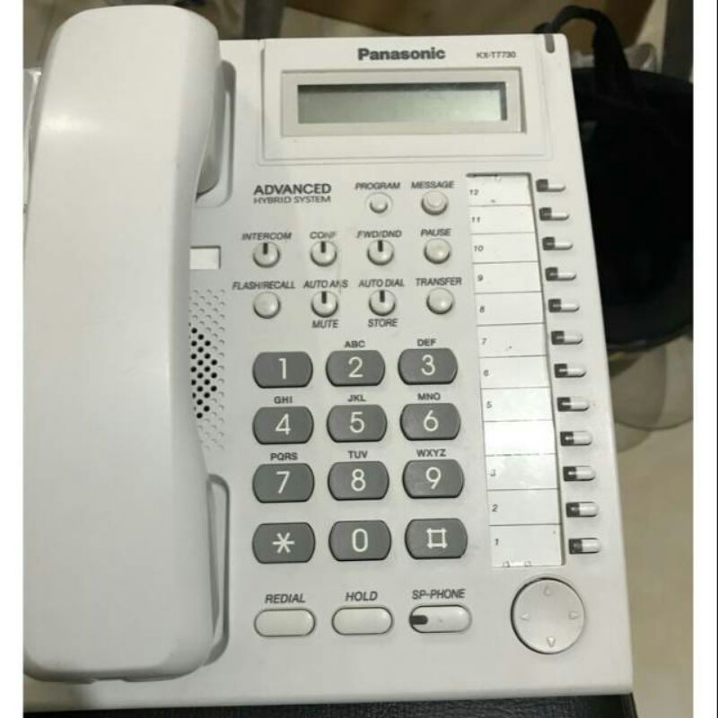 Jual Telepon panasonic kx-T7730 key master telepon PABX | Shopee Indonesia