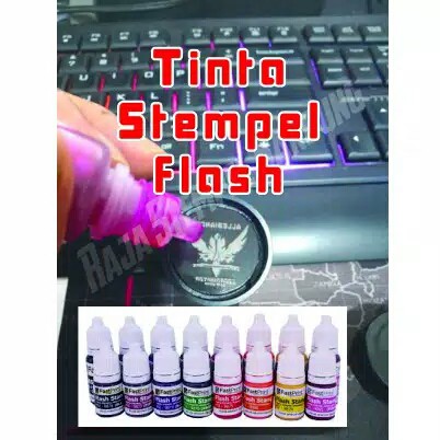 Jual Tinta Stempel Flash I Otomatis Anti Luntur I Stample I Stampel ...