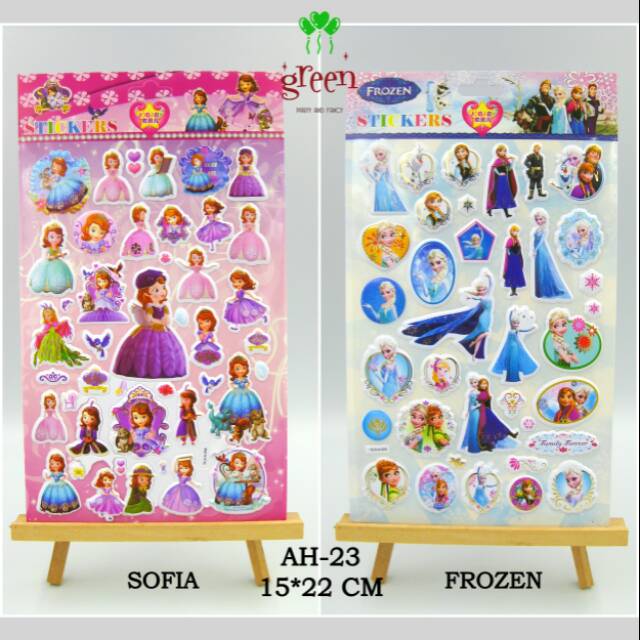 Jual STICKER 3D/ STICKER TEMPEL/ STICKER ANAK/ STICKER TIMBUL/ STICKER ...