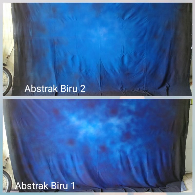 Jual Background Abstrak Biru 3x2,5M | Shopee Indonesia