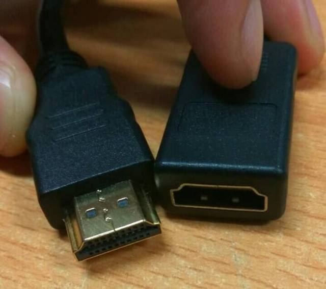 Jual Kabel HDMI MALE to FEMALE Sambungan Anycast dongle miracast KABEL ...