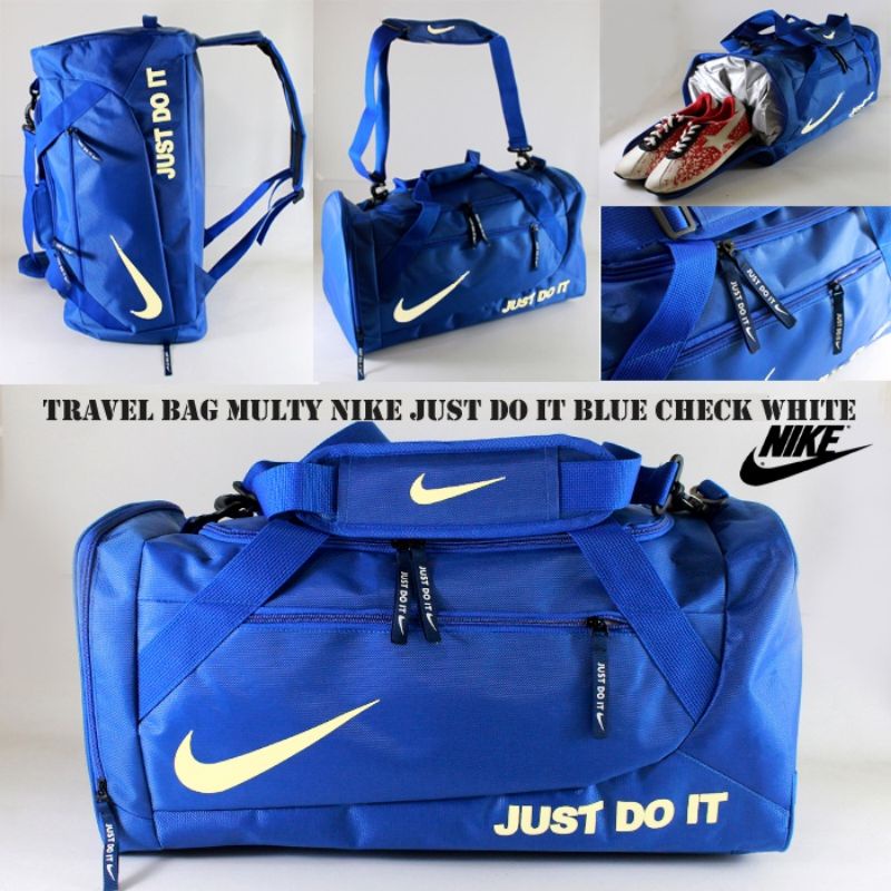 Jual TAS GYM / TAS OLAHRAGA / TAS TRAVEL TRAVELBAG NIKE JUST DO IT ...