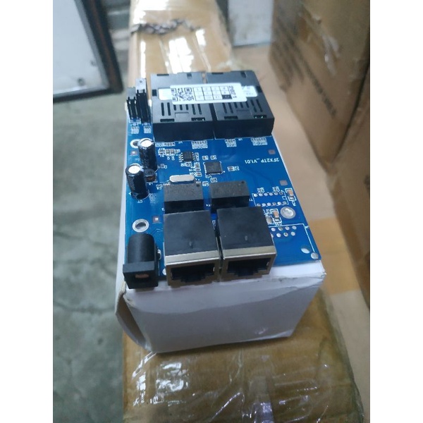 Jual Media converter 2fo 2lan poe pcb only | Shopee Indonesia