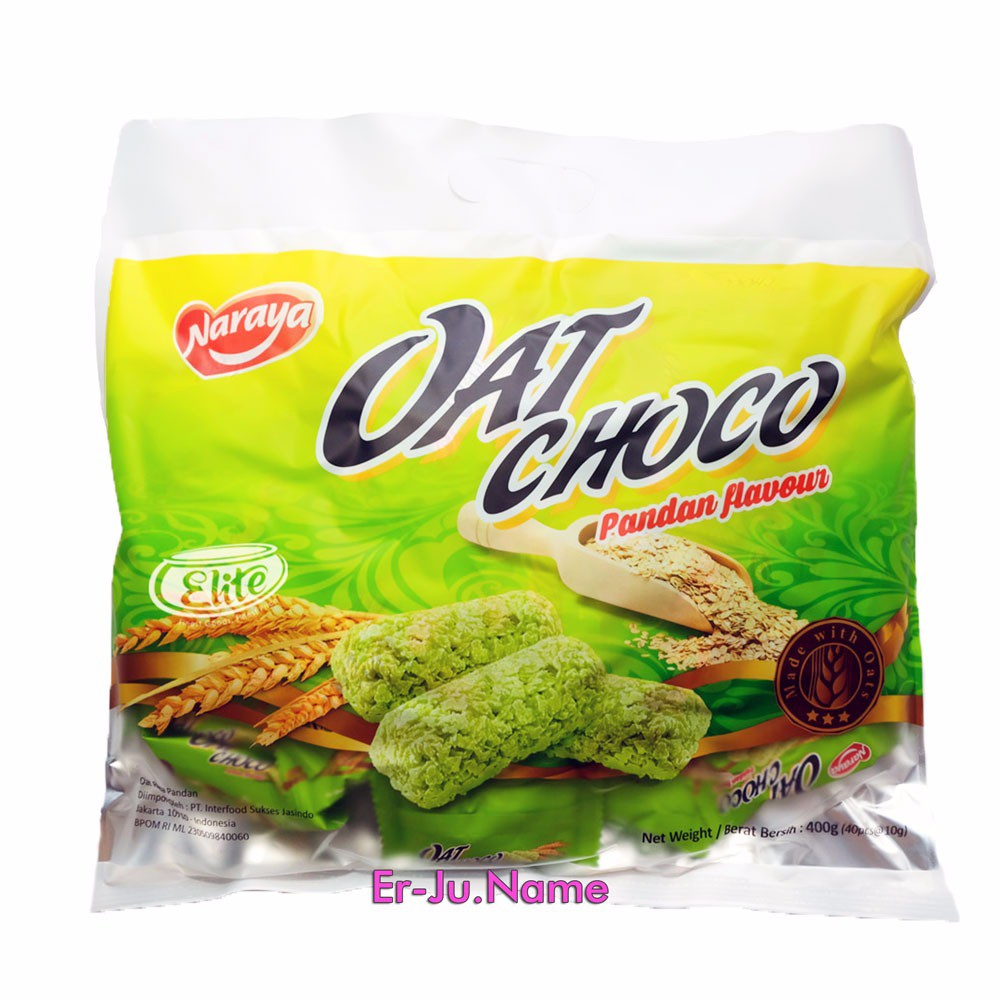 Jual OAT Choco Naraya Rasa Pandan 40pcs | Shopee Indonesia