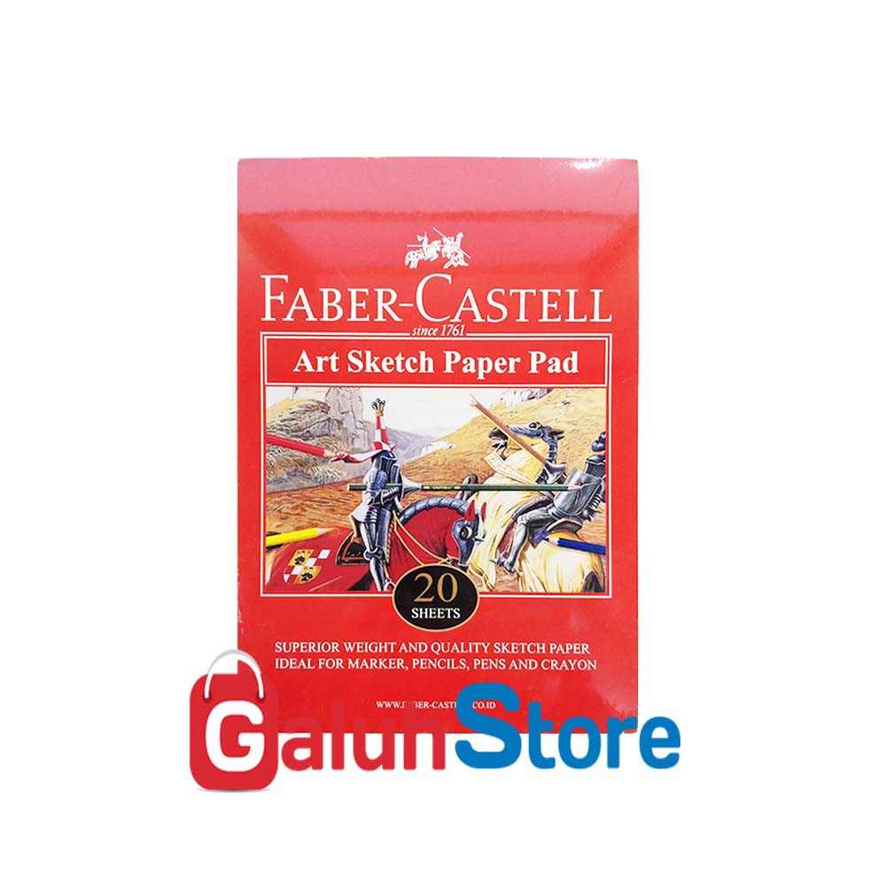 Jual Faber Castell Buku Gambar / Art Sketch Paper Pad A5 20 Sheets ...