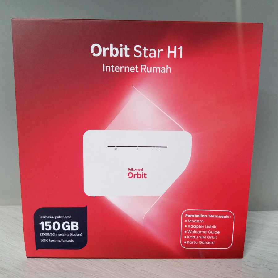 Jual Modem Wifi Telkomsel Orbit Star H1 B311/B311B Free Kuota | Shopee Indonesia