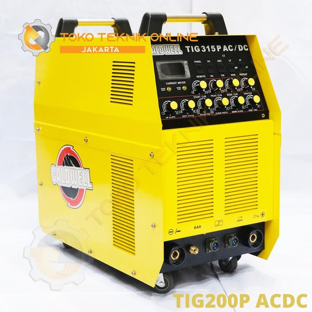 Jual Mesin Las Listrik Argon Inverter TIG 315P AC/DC Caldwell | Shopee ...