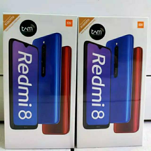 Jual BARU XIAOMI MI REDMI 8 RAM 4 ROM 64 4/64 GB ORIGINAL GARANSI RESMI ...