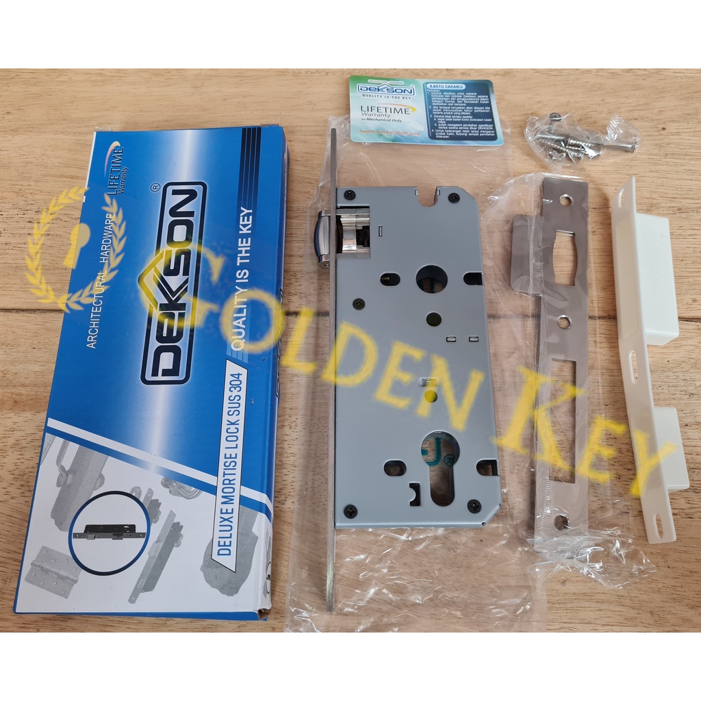 Jual Mortise Lock Lockcase Dekson Dekkson MTS RL DL 8585 SSS Body Bodi ...