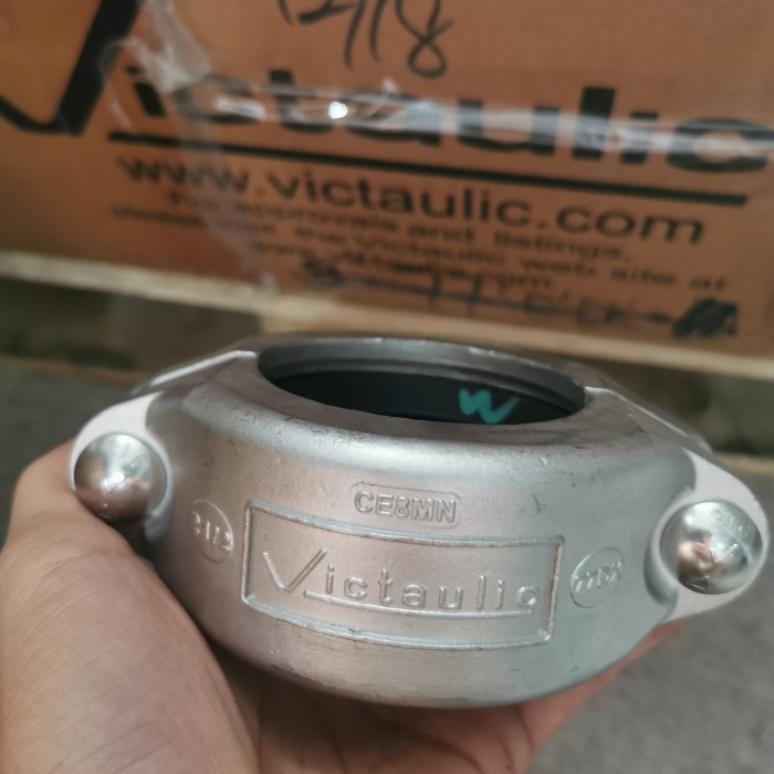 Jual Clamp Victaulic SS Duplex 1.5" CE8MN Style 77DX Flexible Coupling | Shopee Indonesia