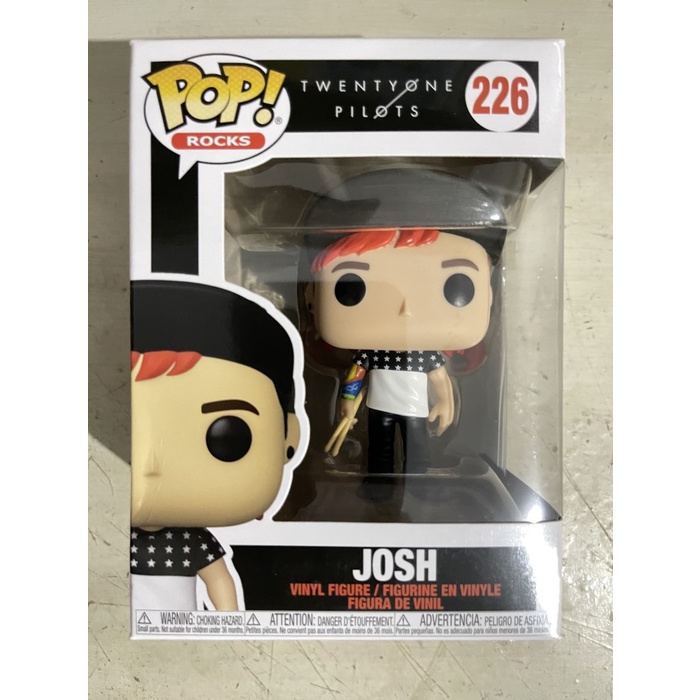 Jual Funko POP! Rocks: TWENTY ONE PILOTS - Josh Dun / Joshua William ...