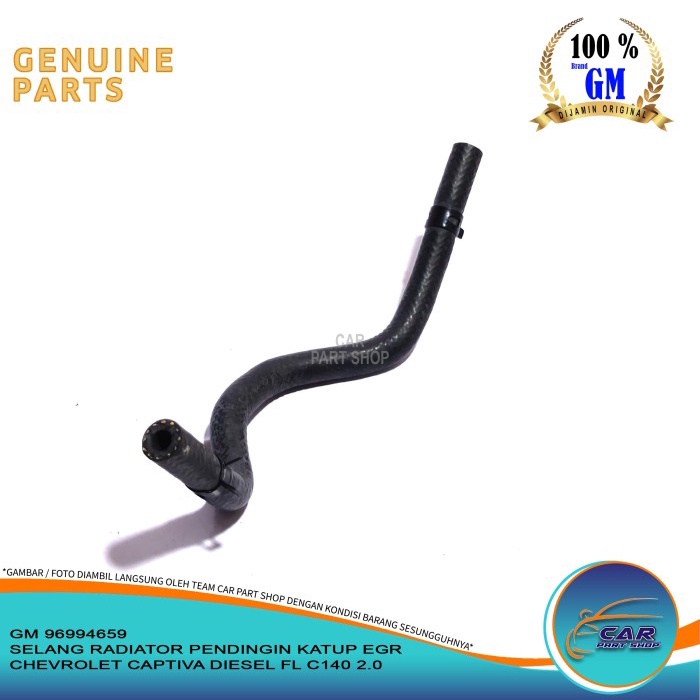 Jual SELANG RADIATOR PENDINGIN KATUP EGR CAPTIVA DIESEL FL C140 2.0 ORI ...