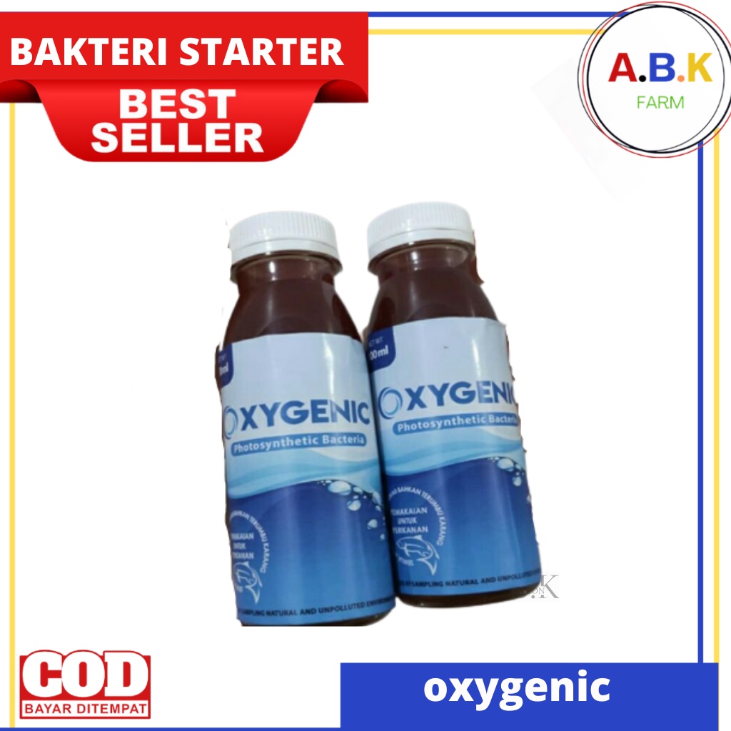 Jual Oxygenic 100ml 100 ml Probiotik Bakteri Starter Kolam Akuarium ...