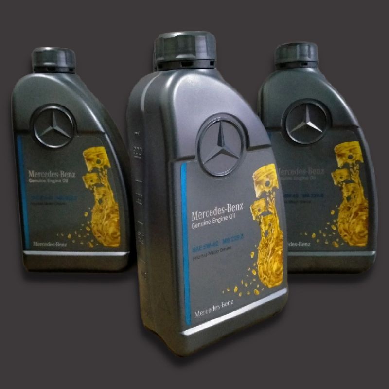 Jual Mercedes-Benz Genuine Engine Oil 5W-40 Oli Mesin Mercedes-Benz ...
