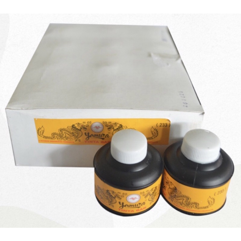 Jual TINTA BAK KALIGRAFI YAMURA CAP NAGA KECIL NO.231/ TINTA BAK ...
