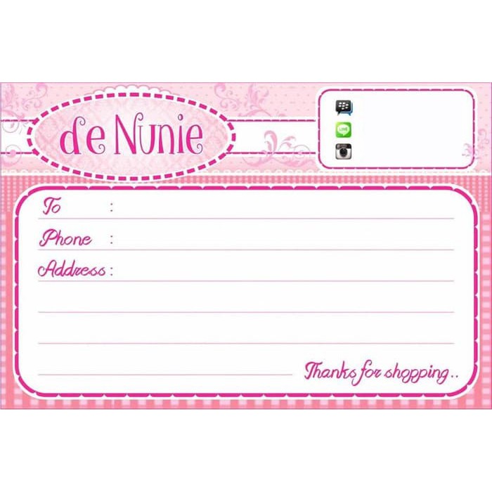 Jual Cetak Sticker Label Pengiriman Barang Murah (Isi 100) | Shopee ...