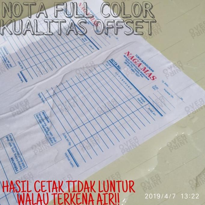 Jual Ready oke] Cetak Nota NCR - 2 Rangkap (Custom) | Shopee Indonesia
