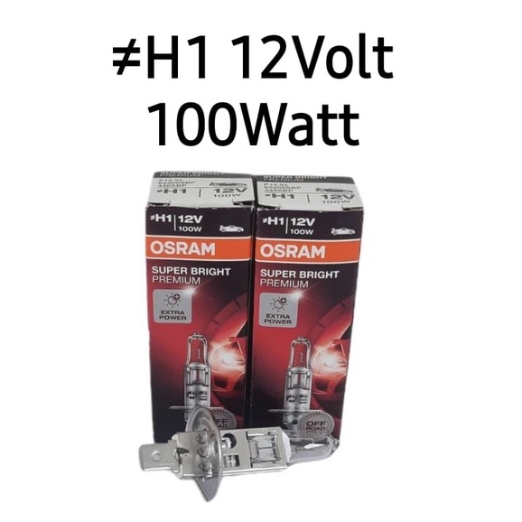 Jual OSRAM H3 12V 100W 62201 Lampu Bohlam Foglamp Fog Lamp Headlamp ...