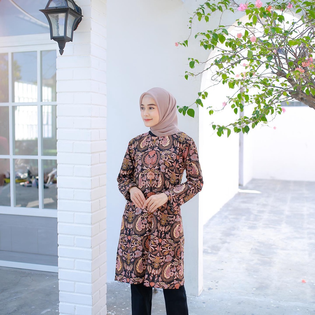 Jual Benang Raja Batik Couple Pria Wanita Motif Sayap Garuda Size Jumbo ...