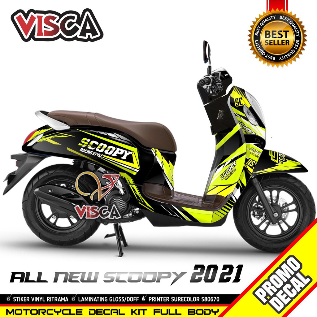 Jual Decal Scoopy Full Body Stiker Scoopy 2021 Stiker Scoopy 2021 Full ...