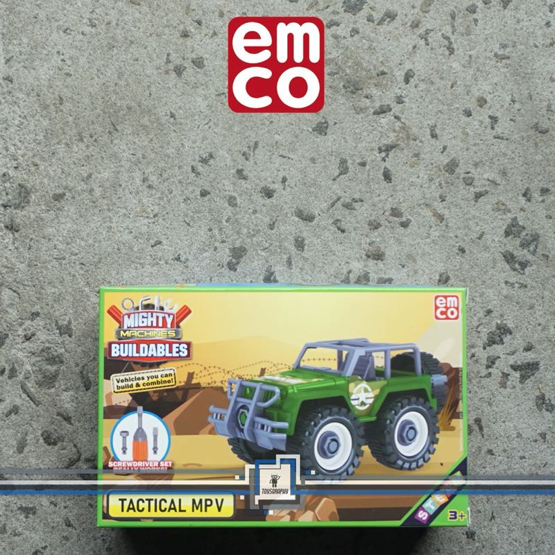 Jual Mighty Machines Buildables TACTICAL MPV Build Combine Brix Bricks ...