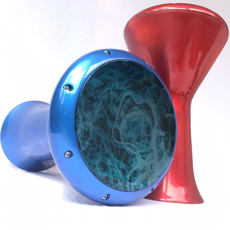 Jual DARBUKA POLOS REMO RED FIRE DAN BLU FIRE | Shopee Indonesia