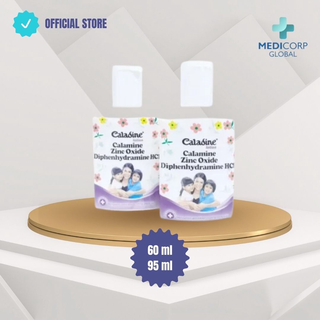 Jual [MEDICORP] Caladine Lotion / cream cair untuk gatal alergi bayi 60 95 ml | Shopee Indonesia
