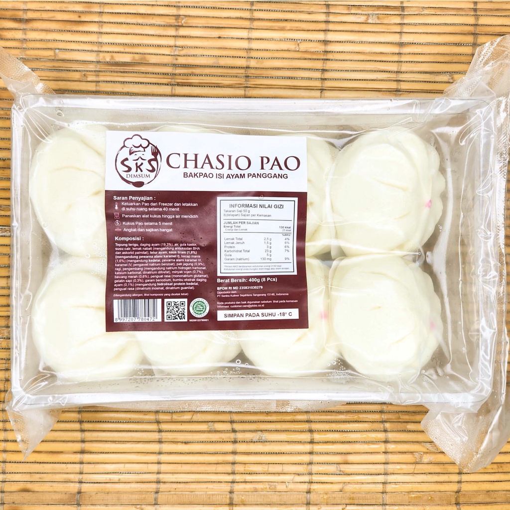Jual Dimsum Bakpao Ayam Panggang SKS Frozen - isi 8pcs | Shopee Indonesia