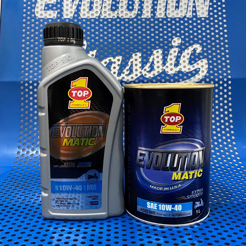 Jual Promo Oli Mesin Motor Matic TOP 1 Evolution Matic ASLI Murah ...