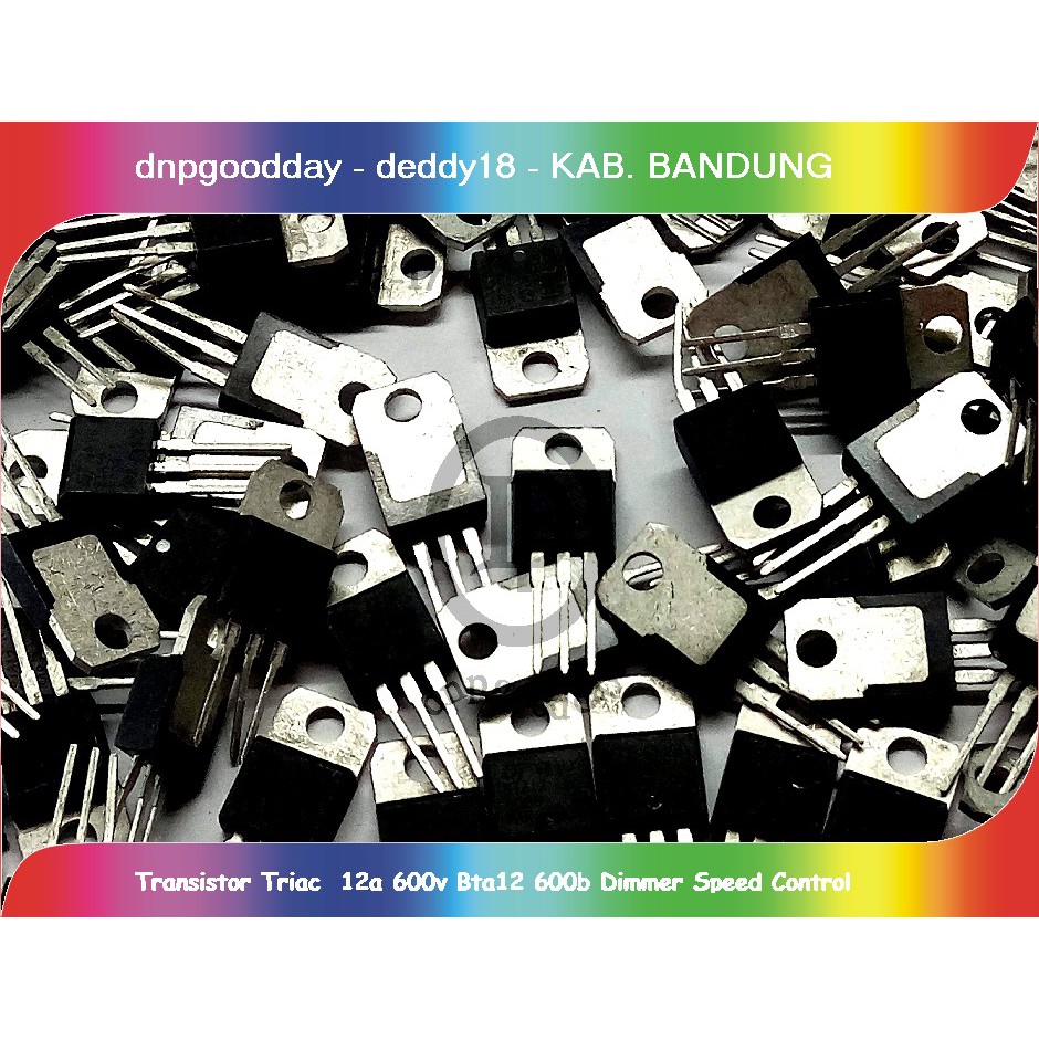 Jual Transistor Triac 12a 600v Bta12 600b Dimmer Speed Control | Shopee ...