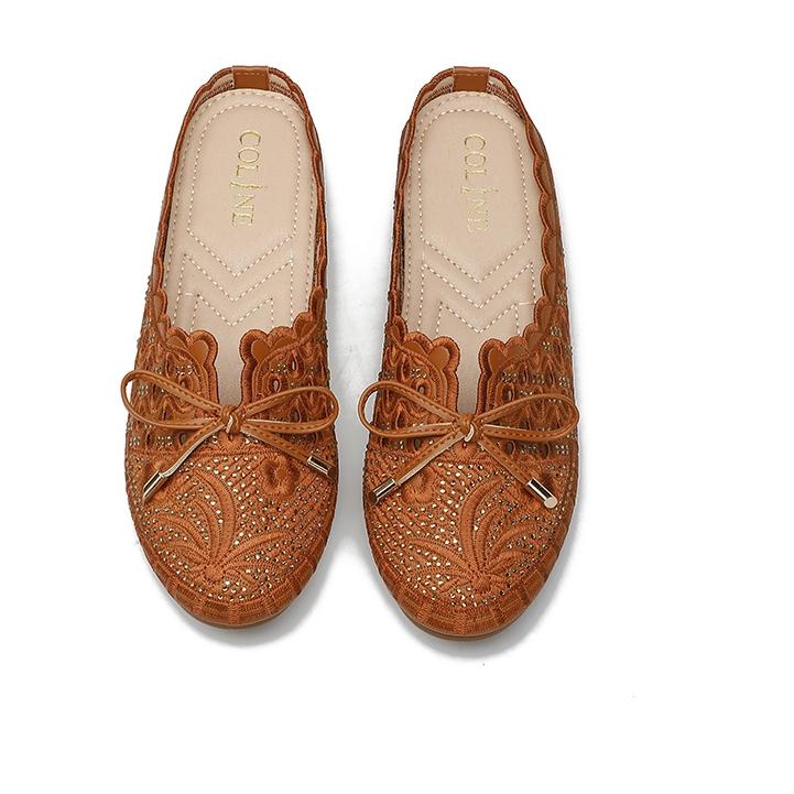 Jual PROMOSI !!! 9.9 COLINE CLN-288 Slop Loafer Shoes Sepatu Wanita ...