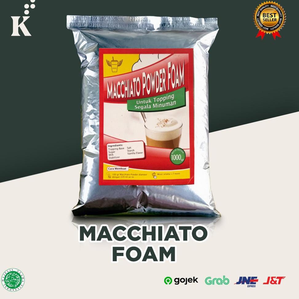 Jual STAR Bubuk Minuman Bubble Powder Drink rasa macchiato powder foam ...