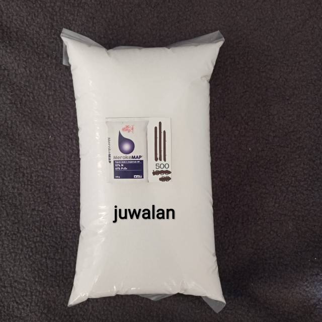 Jual Repack 500 Gram Meroke MAP Nitrafos Pupuk AB Mix 100% Larut Air ...