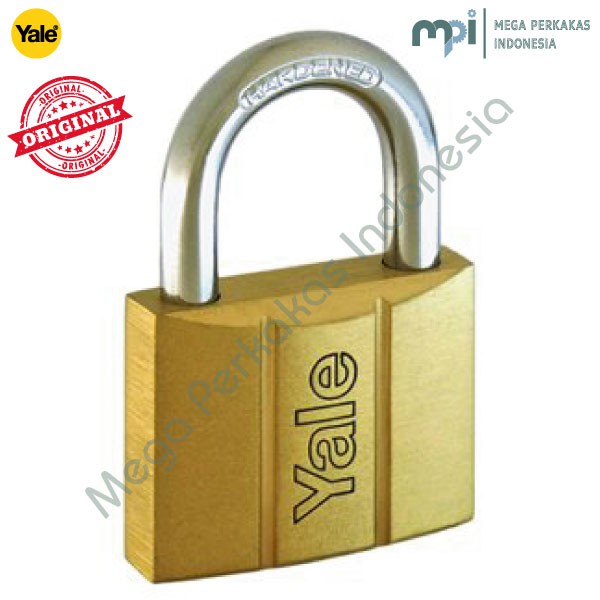 Jual GEMBOK YALE V140 50 mm Brass Padlock Series Murah | Shopee Indonesia