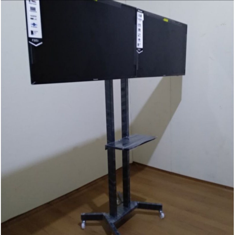 Jual BRACKET TV BREKET STANDING TV 43 INCH 2 TV KANAN KIRI Shopee Indonesia
