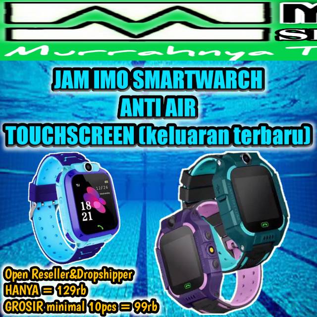 Jual Jam imoo ANTI AIR CHARGER MAGNET Edisi TERBARU TOUCHSCREEN # ...