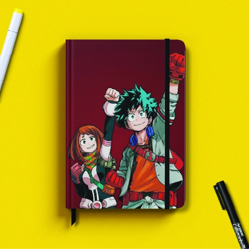 Jual Notebook Anime Izuku Midoriya My Hero Academia Keren Custom ...