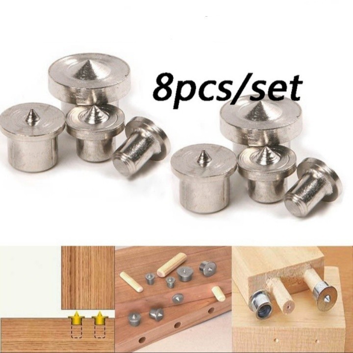 Jual Dowel Center point dowel Center pin penanda titik dowel 8 pcs ...
