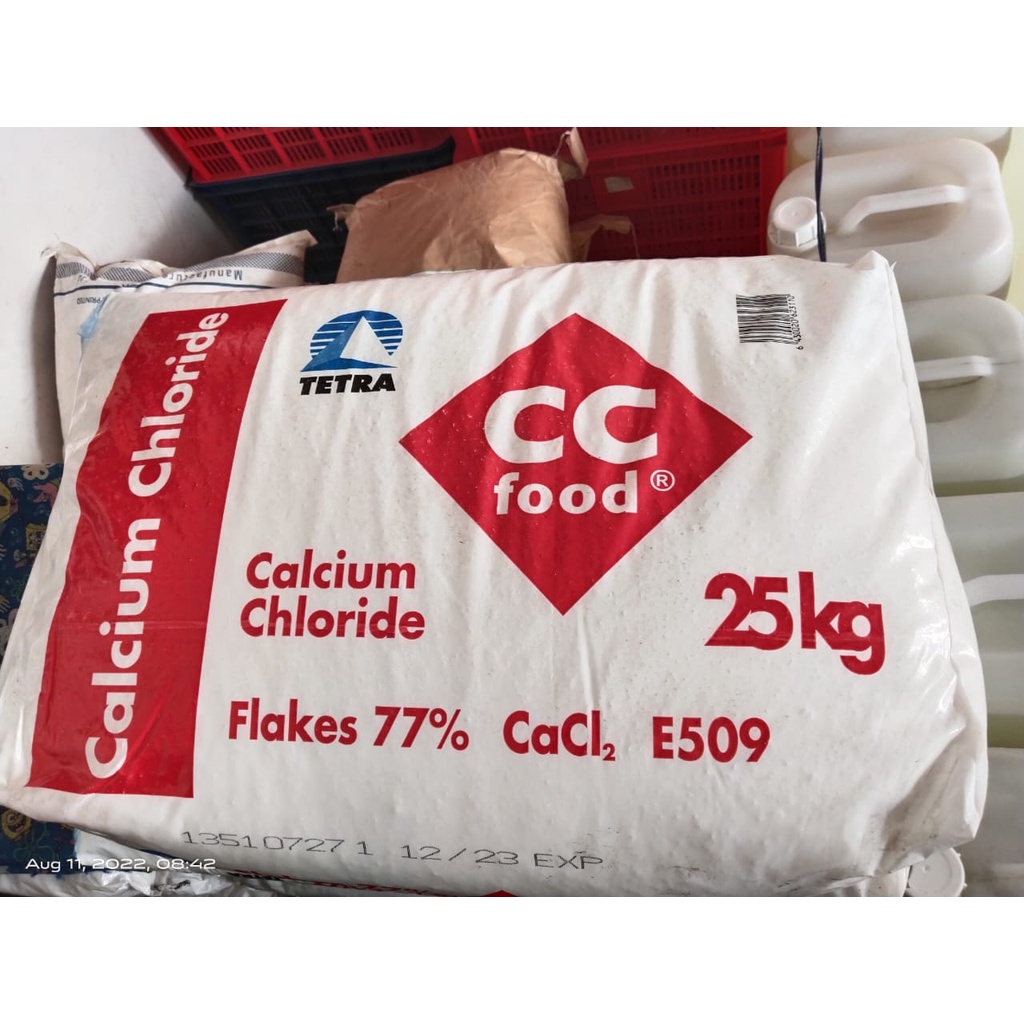 Jual Calcium Chloride / Kalsium Klorida / CaCl2 77% Food Grade (1kg ...