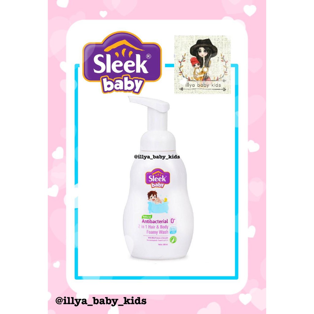 Jual SLEEK BABY ANTIBACTERIAL 21N 1 300ML (1215) | Shopee Indonesia