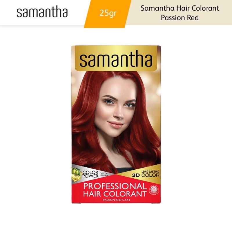 Jual Samantha Hair Colorant Passion Red 25 gram | Shopee Indonesia