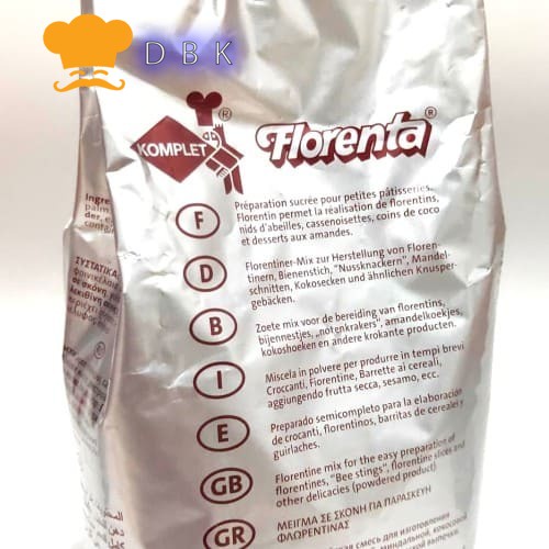 Jual florenta 500gr tepung premix kue florentine cookies caramel powder ...