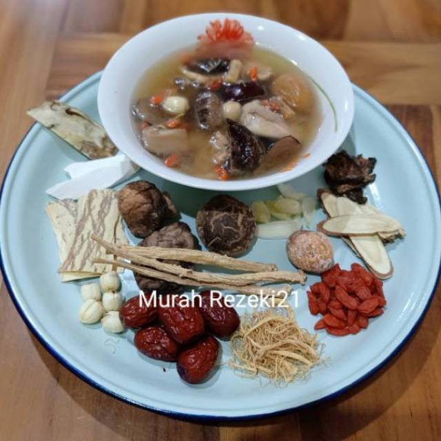 Jual Tim Ayam Obat Premium 13 in 1 (Plus Jamur Shitake) | Shopee Indonesia