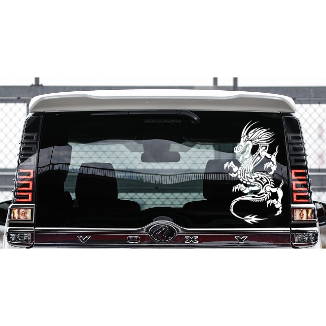Jual stiker mobil naga 4 custom cutting stiker murah | Shopee Indonesia